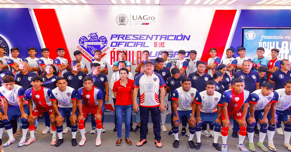 Presentación Oficial del Equipo Águilas UAGro en la Liga TDP